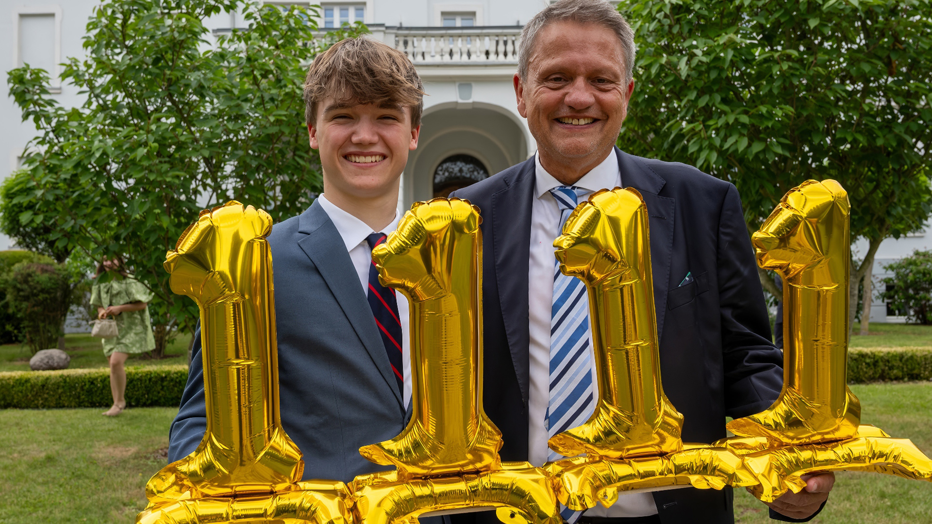 The 1111th Abitur certificate at Torgelow Castle