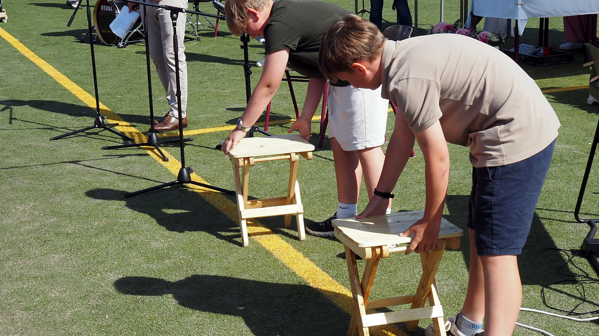 Self-built: Swedish chair meets folding stool